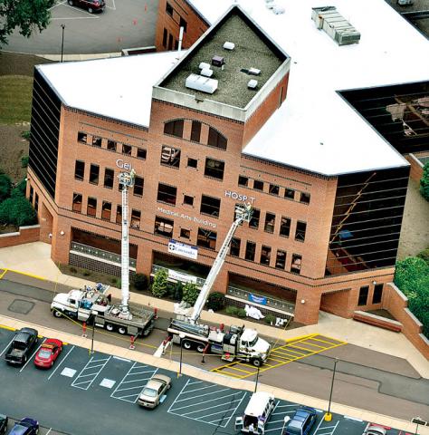 Geisinger signs goes up on Bloom hospital | Press Enterprise Online