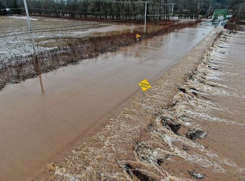 Rising water brings flooding to area | Press Enterprise Online