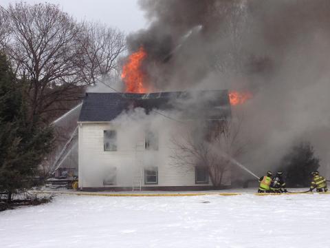 Briar Creek house on fire | Press Enterprise Online